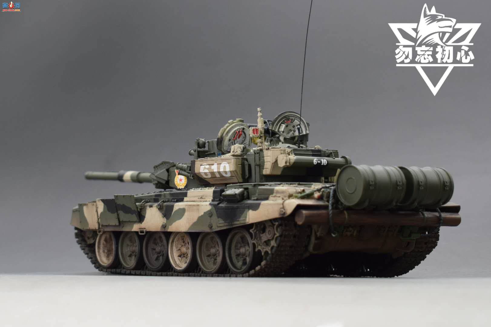 MENG 35 T90主战坦克 | 模型作品-战地英豪-模型高手网-板件图纸说明书