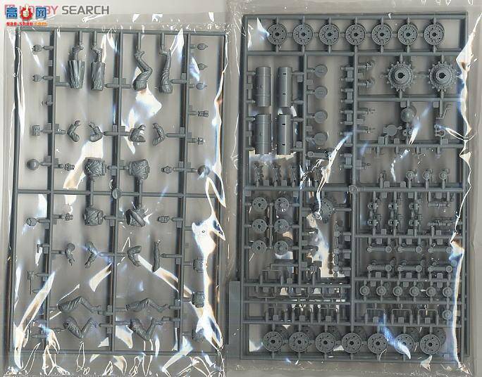 威龙 坦克 9108 苏联军队JS1&JS2（2合1）-战车-模型高手网-板件图纸说明书