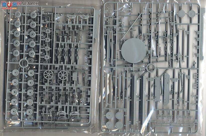 威龙 维修坦克 6438 德国Sd.Kfz.164贝格装甲第4号回收车-战车-模型高手网-板件图纸说明书