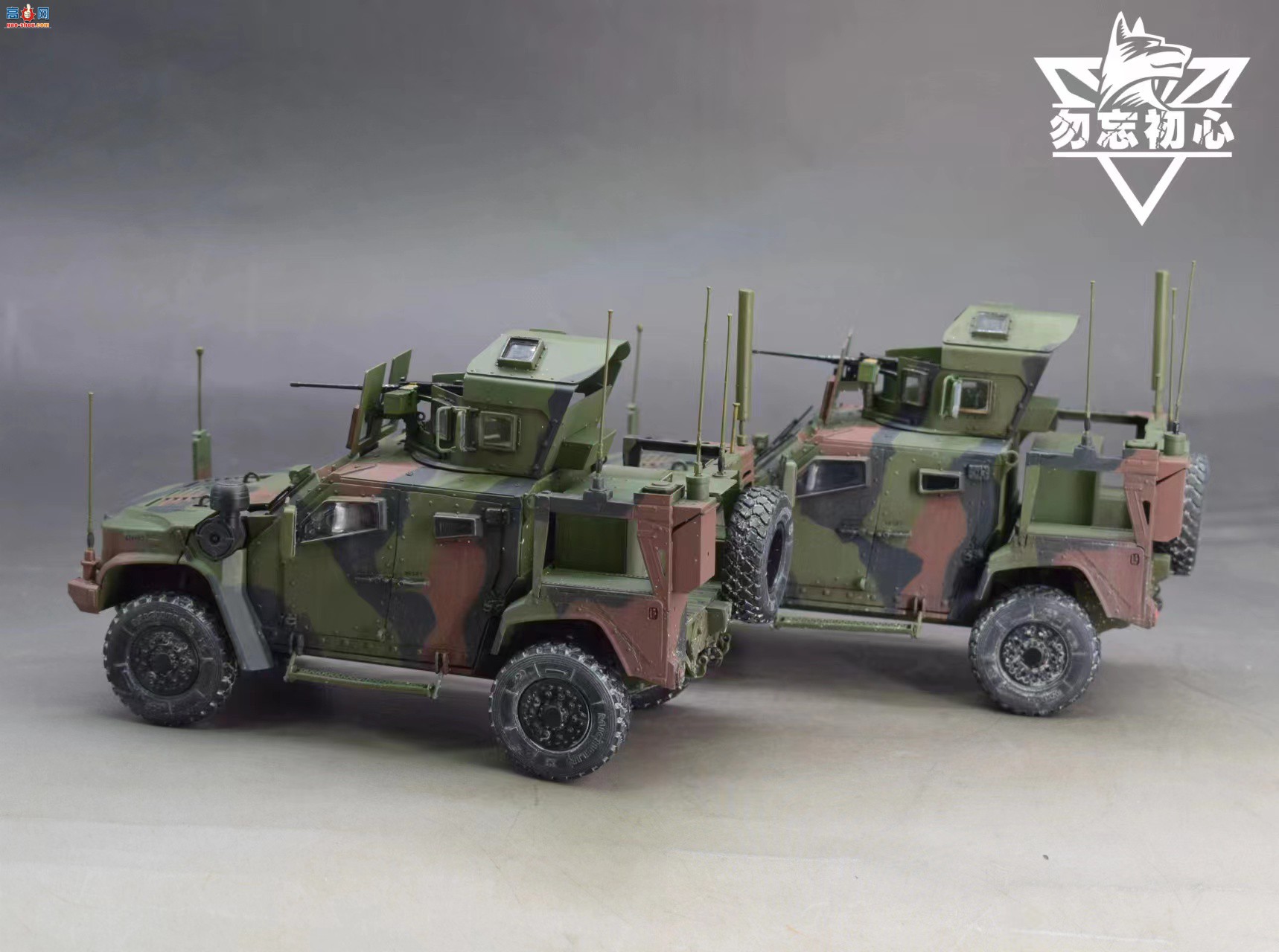 勿忘初心作品 | 小号手M1278反地雷伏击车-战地英豪-模型高手网-板件图纸说明书