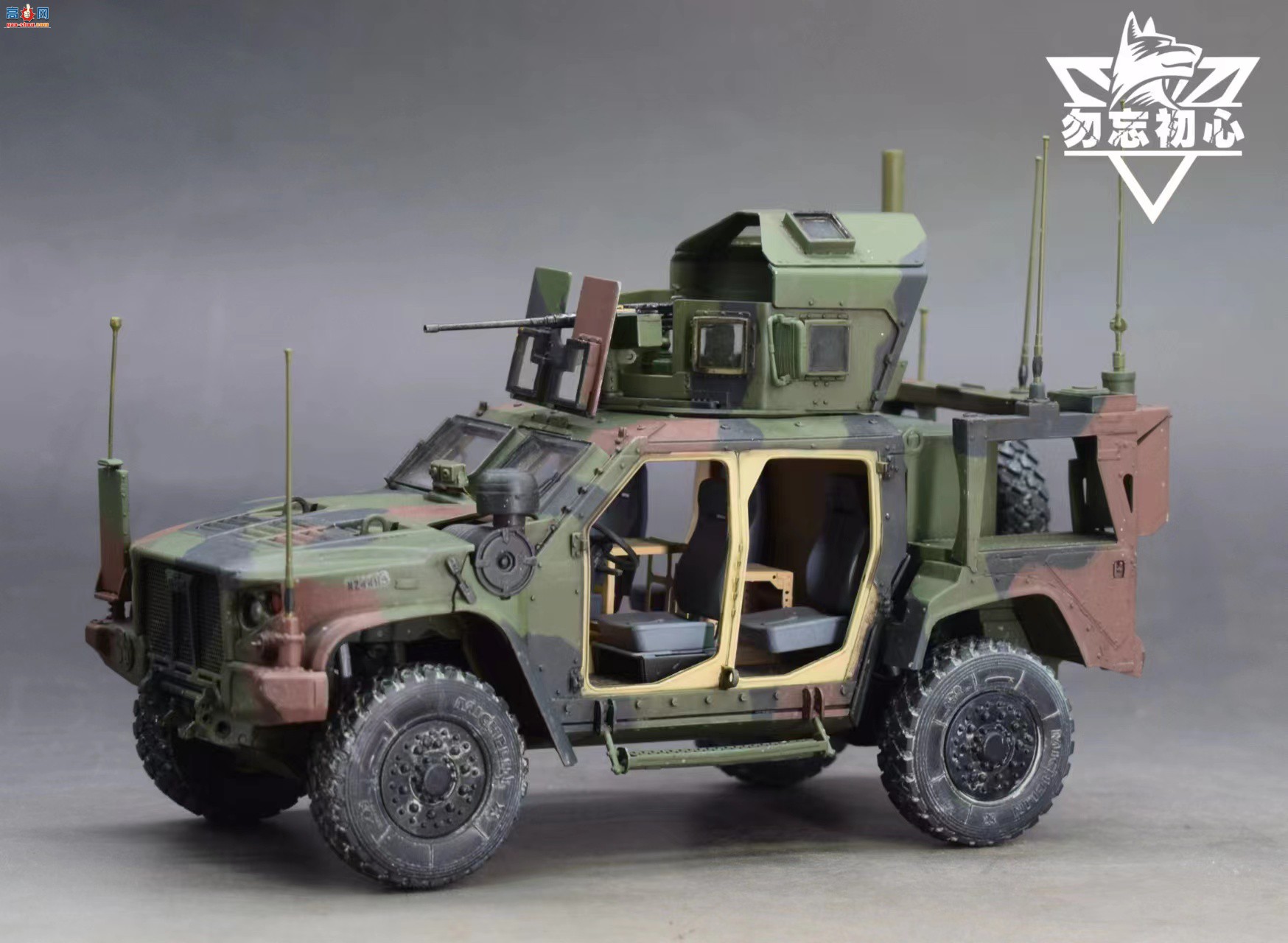 勿忘初心作品 | 小号手M1278反地雷伏击车-战地英豪-模型高手网-板件图纸说明书