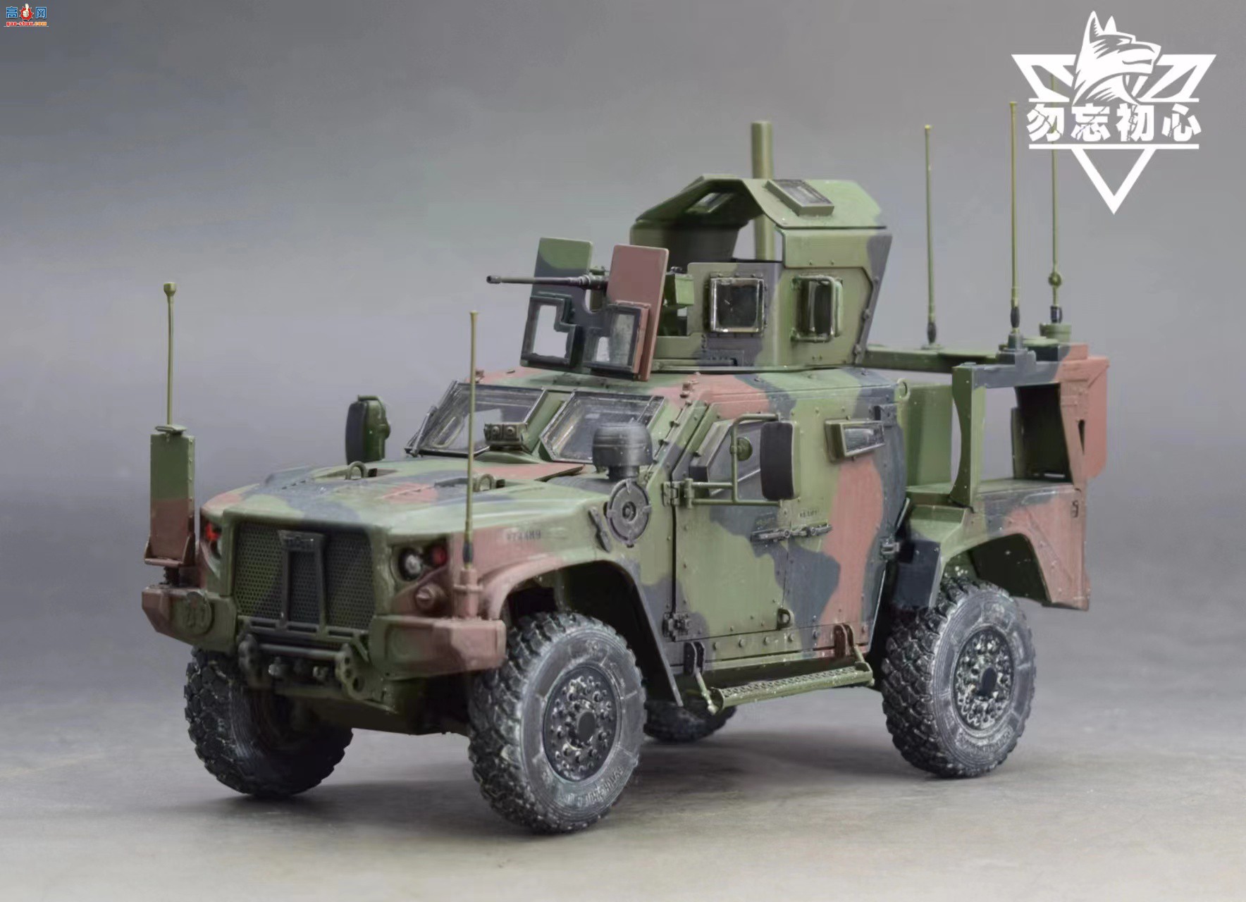 勿忘初心作品 | 小号手M1278反地雷伏击车-战地英豪-模型高手网-板件图纸说明书